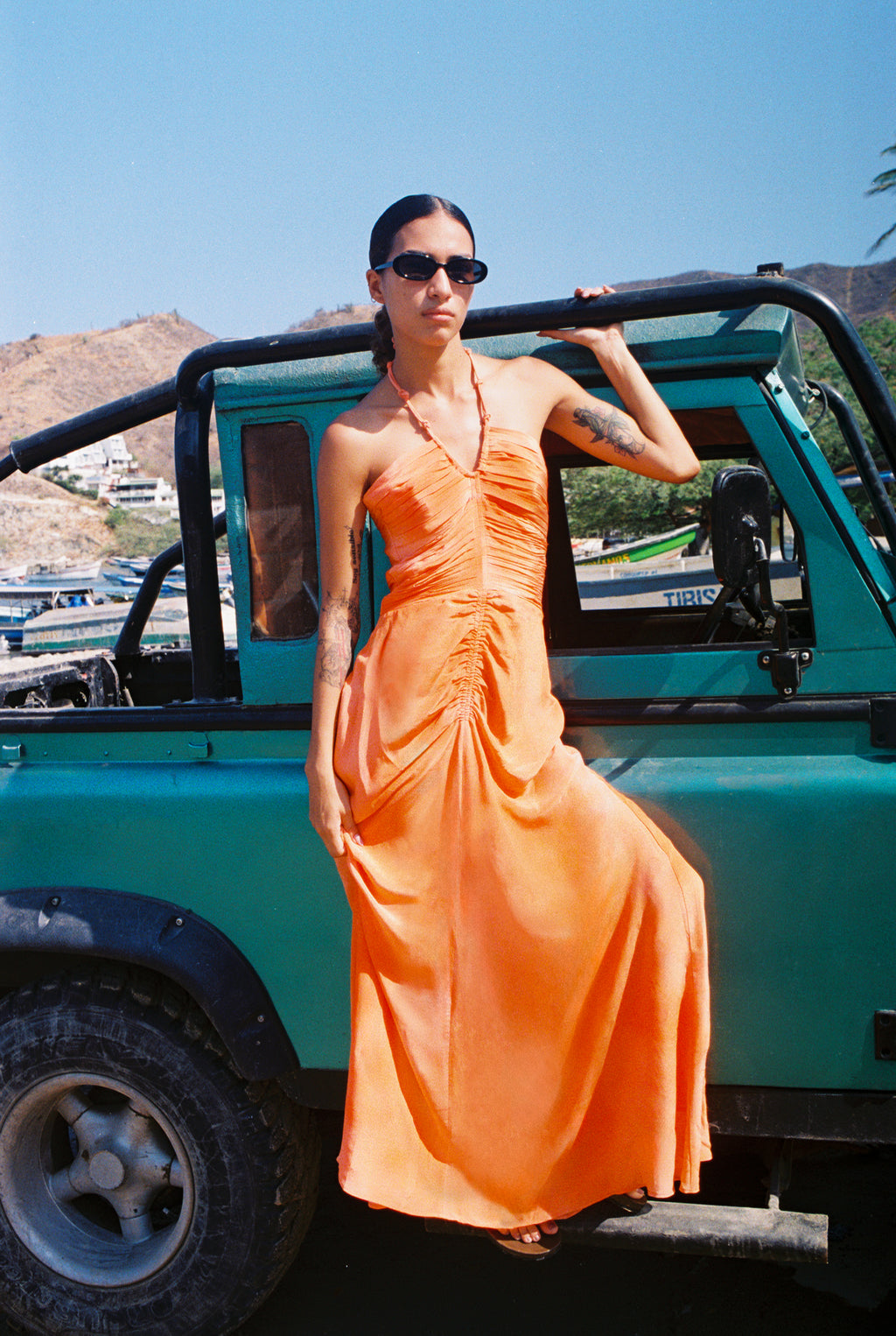 Alagon Toribia Long Dress – Maria Cher